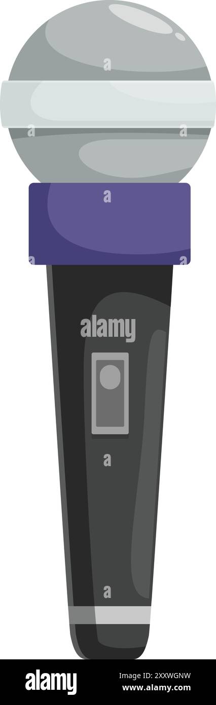 Dynamic radio microphone cartoon hi-res stock photography and images ...