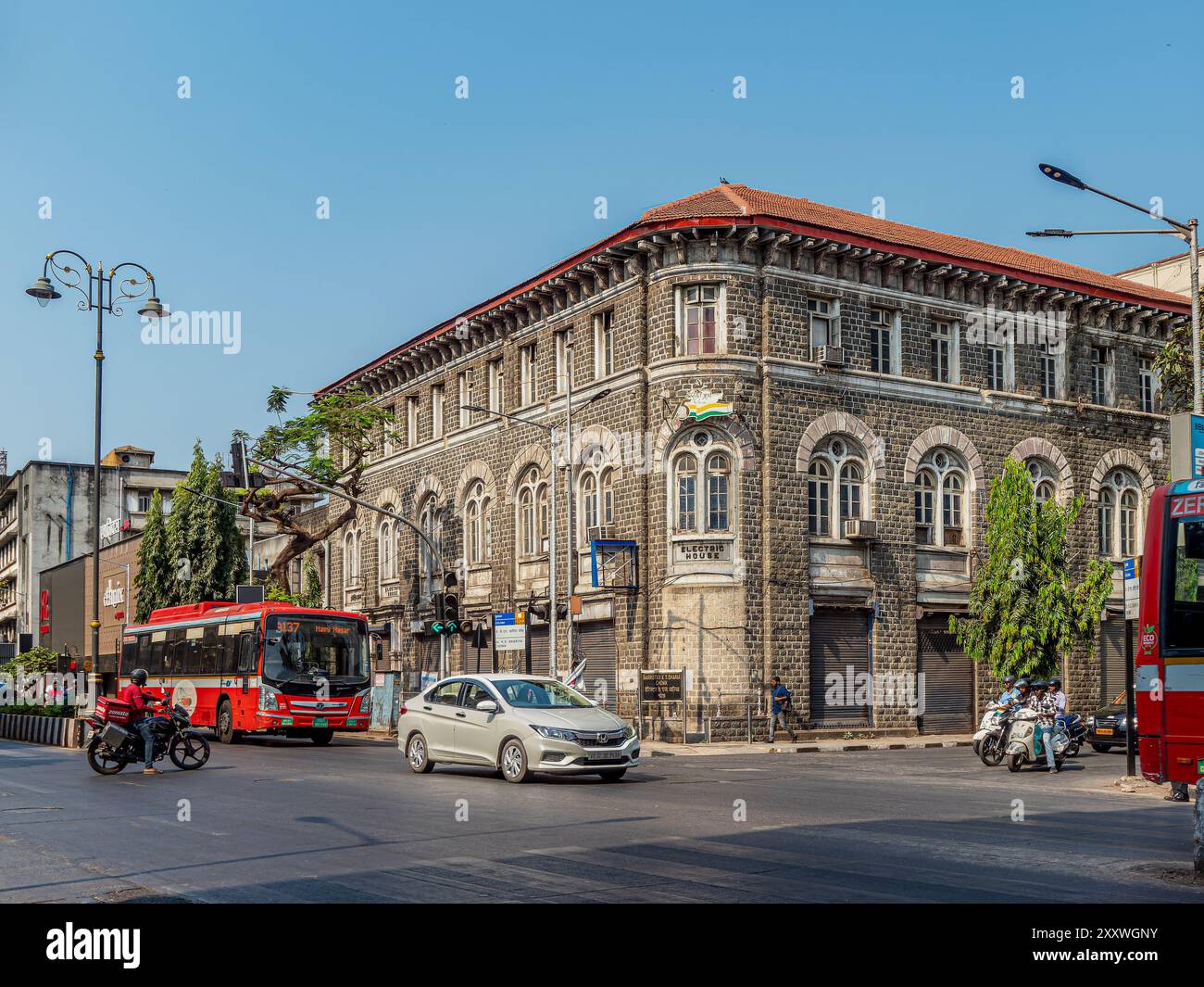 03 31 2024 Vintage Old Ston house Electric House, Colaba, Mumbai ...