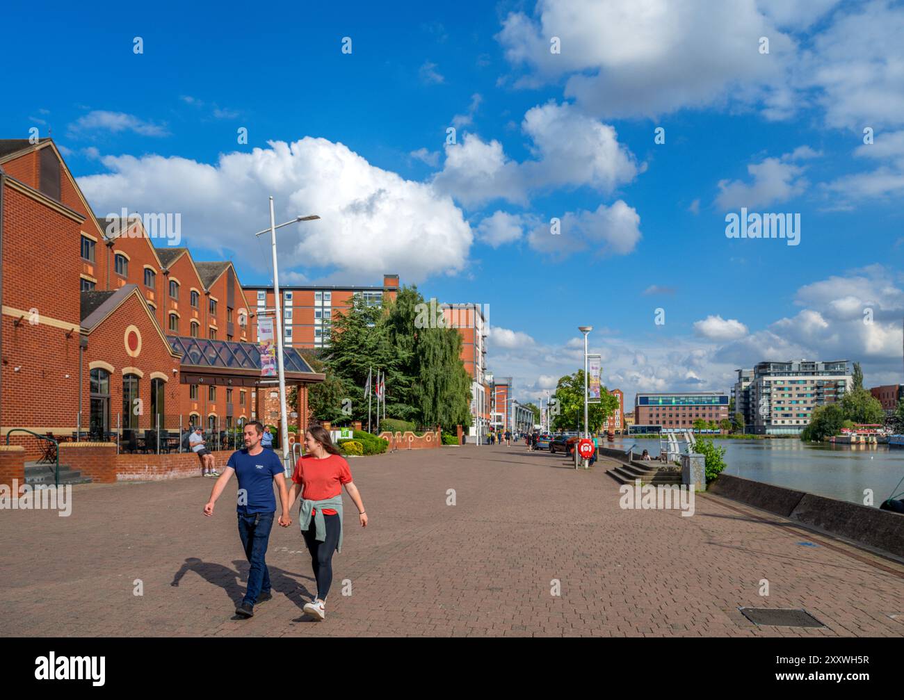 Brayford Wharf, Brayford Pool, Lincoln, Lincolnshire, East Midlands ...