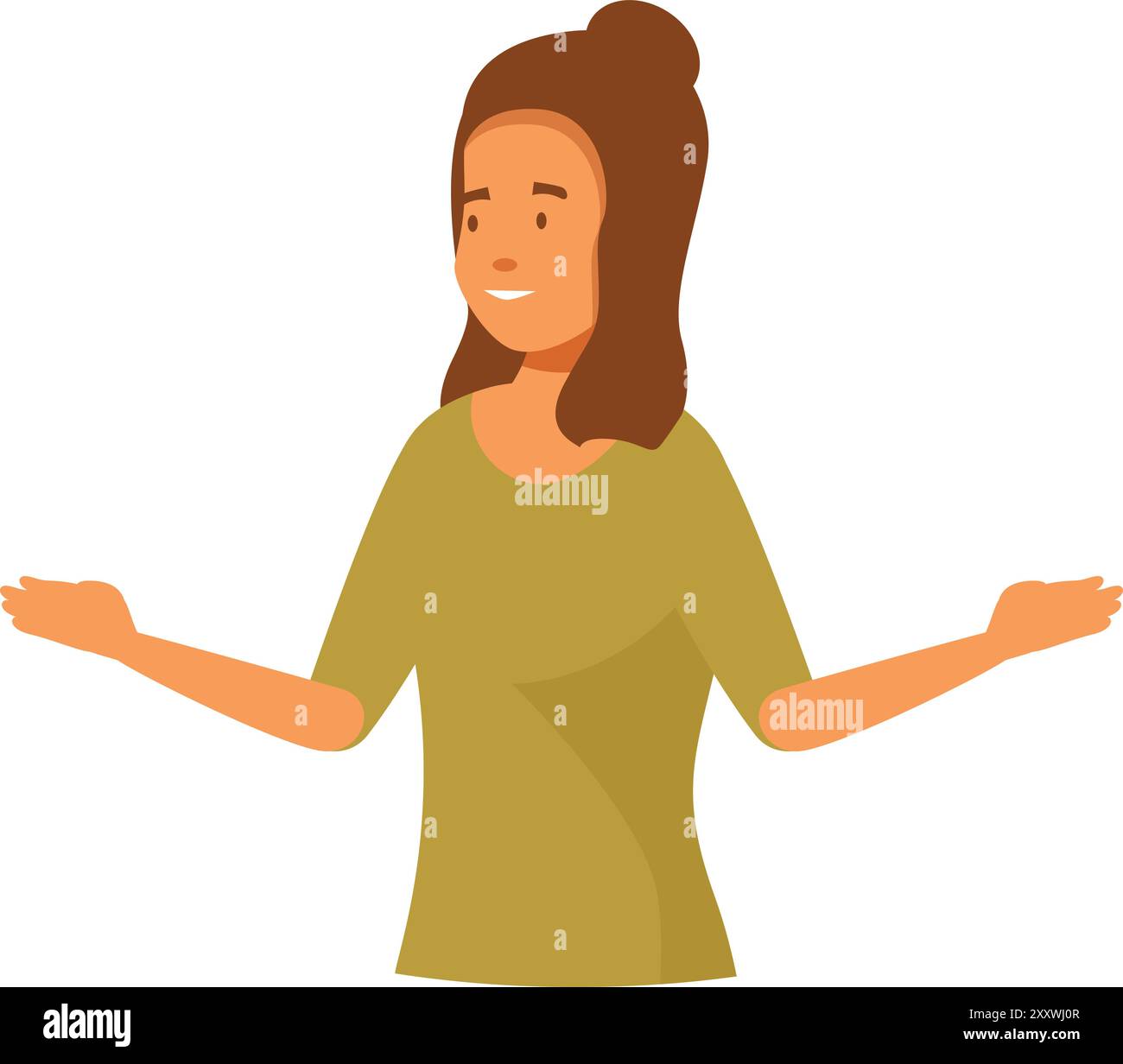 Inviting hands Stock Vector Images - Alamy