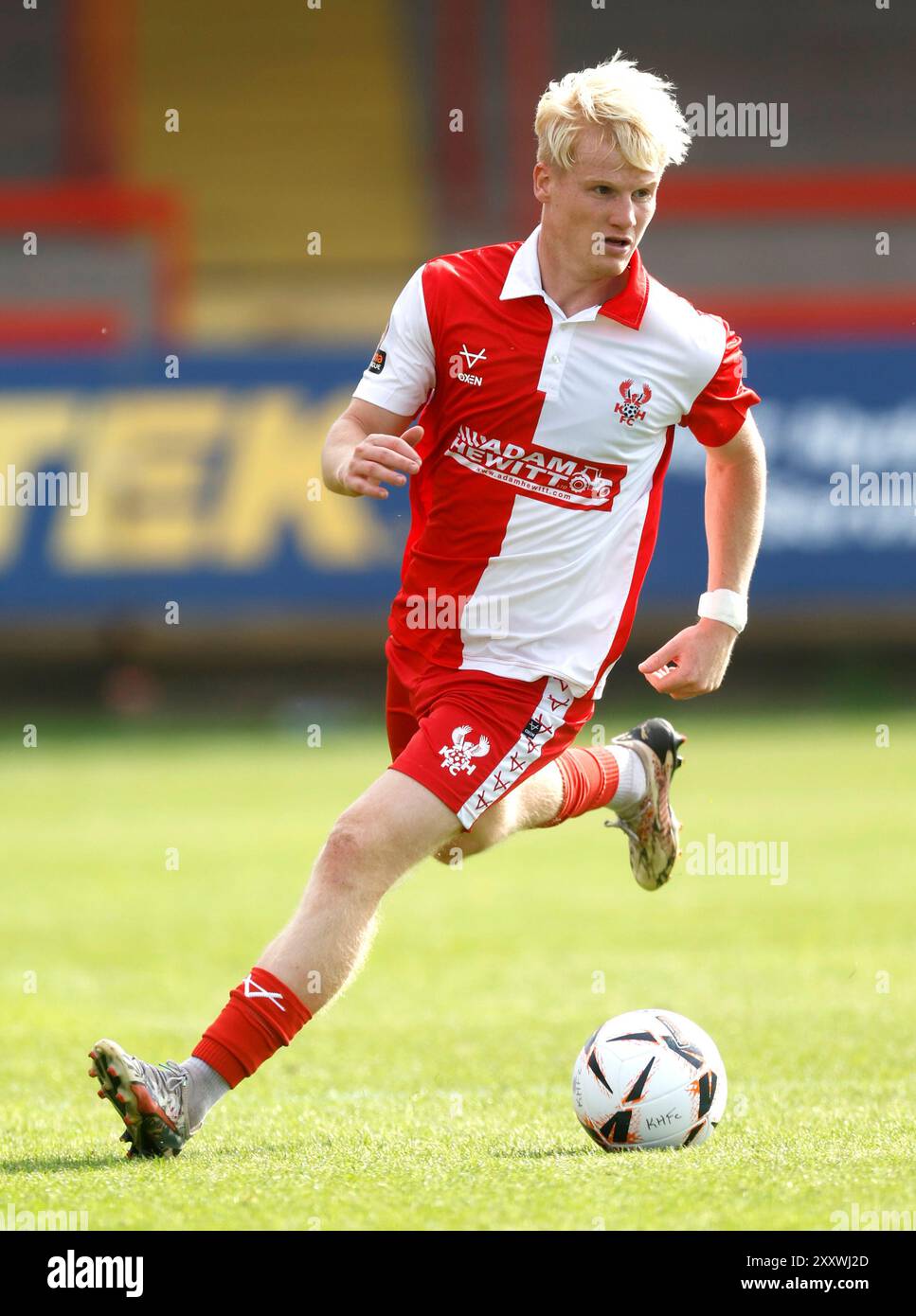 Kidderminster Harriers' Joe Foulkes during the Vanarama National League ...
