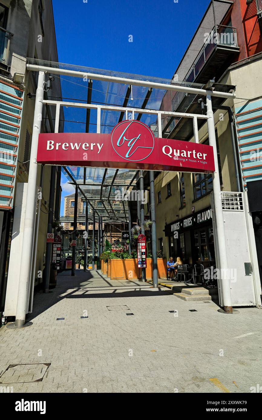 Brewery Quarter, formerly the site of Brains Brewery now a restaurant ...
