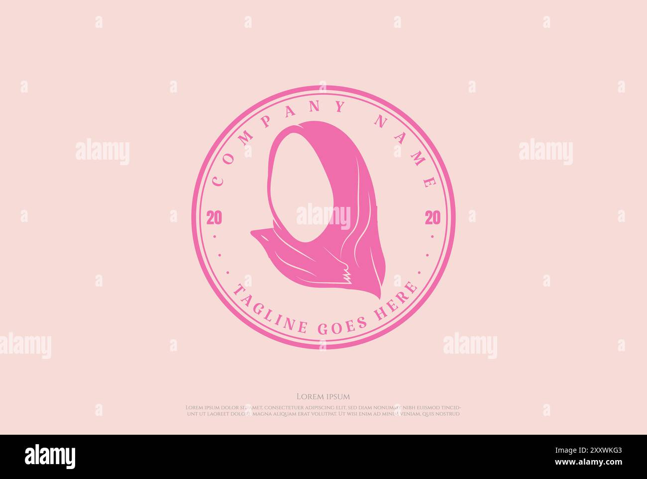 Islamic fashion logo hi-res stock photography and images - Alamy