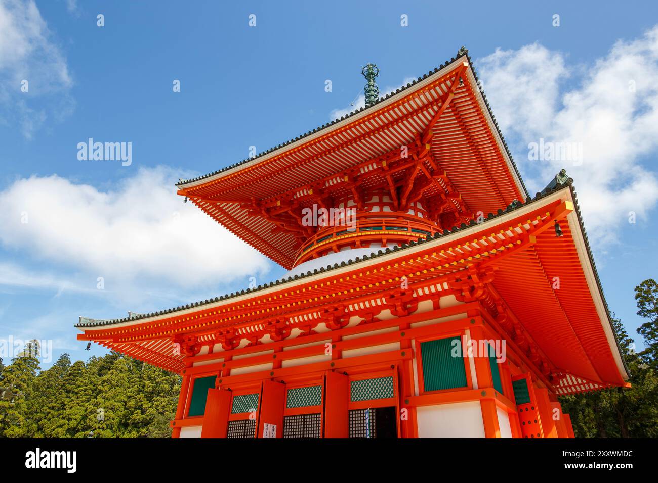Kongobu-ji Danjo Garan in Koyasan Wakayama Japan Stock Photo - Alamy