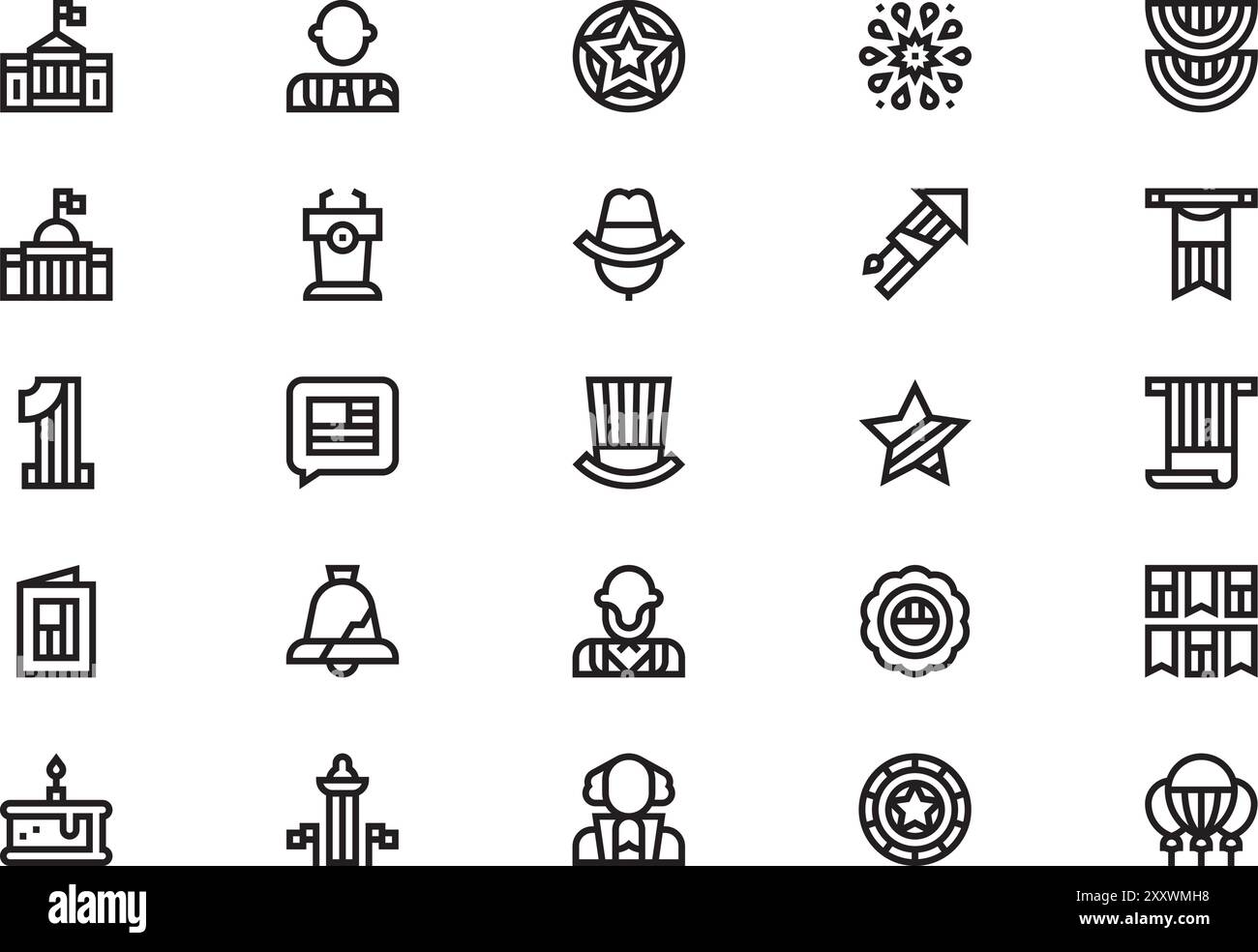 The presidents cake Stock Vector Images - Alamy