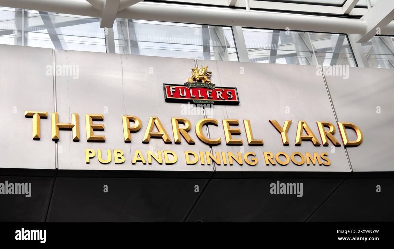 The Parcel Yard, Fuller's Pub and Restaurant in King's Cross, London ...