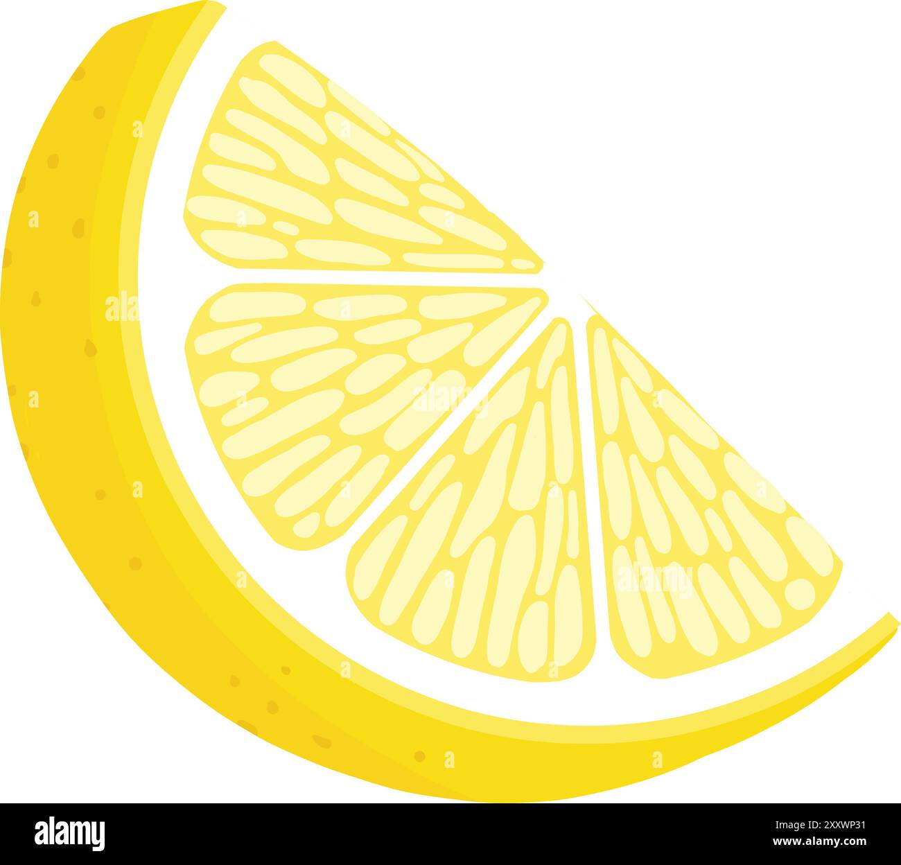 Lemon slice. Fresh citrus, half sliced lemon and chopped lemon. Cut lemon fruit slice and zest ...