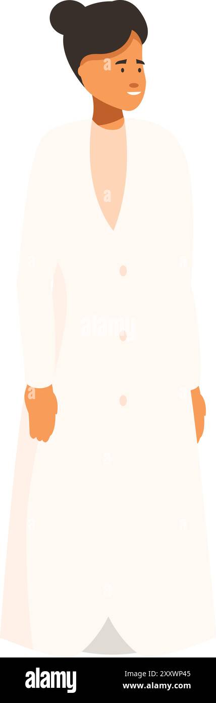 Confident teacher standing in Cut Out Stock Images & Pictures - Alamy