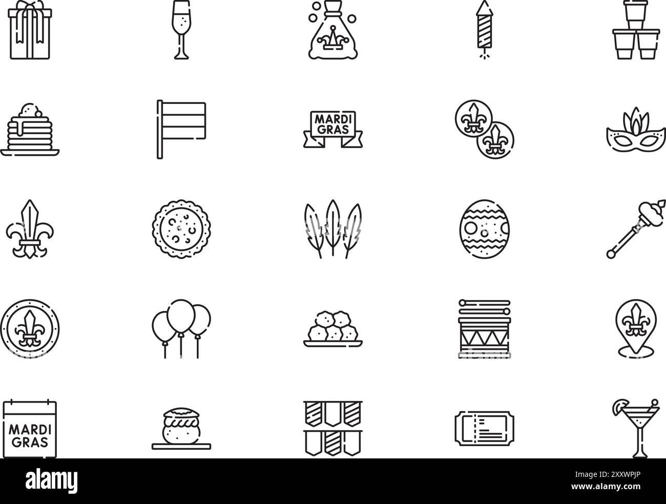 Doubloon mardi gras Stock Vector Images - Alamy