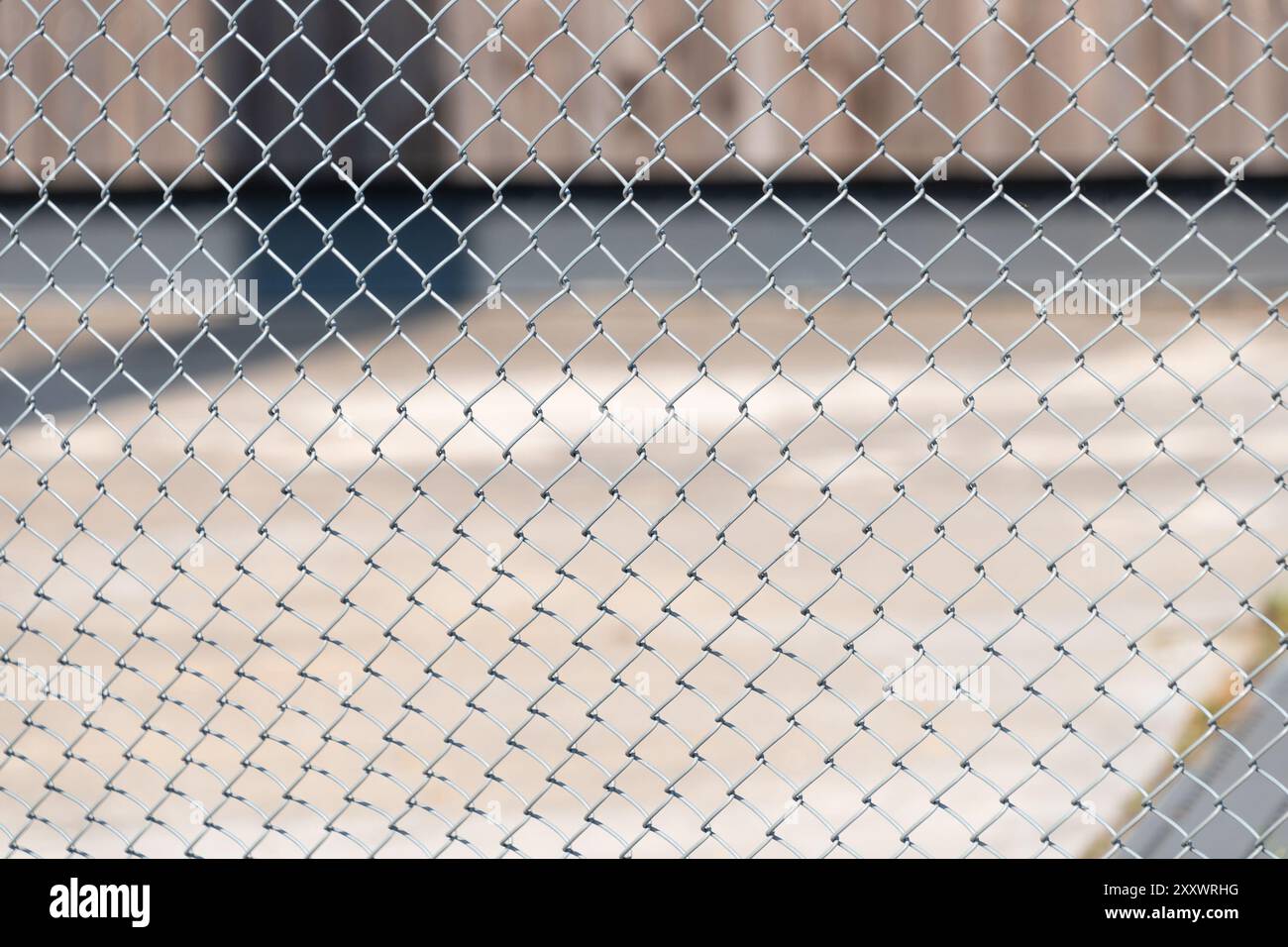 Metal mesh chain link. Backgrounds and textures. Fence, fencing Stock ...