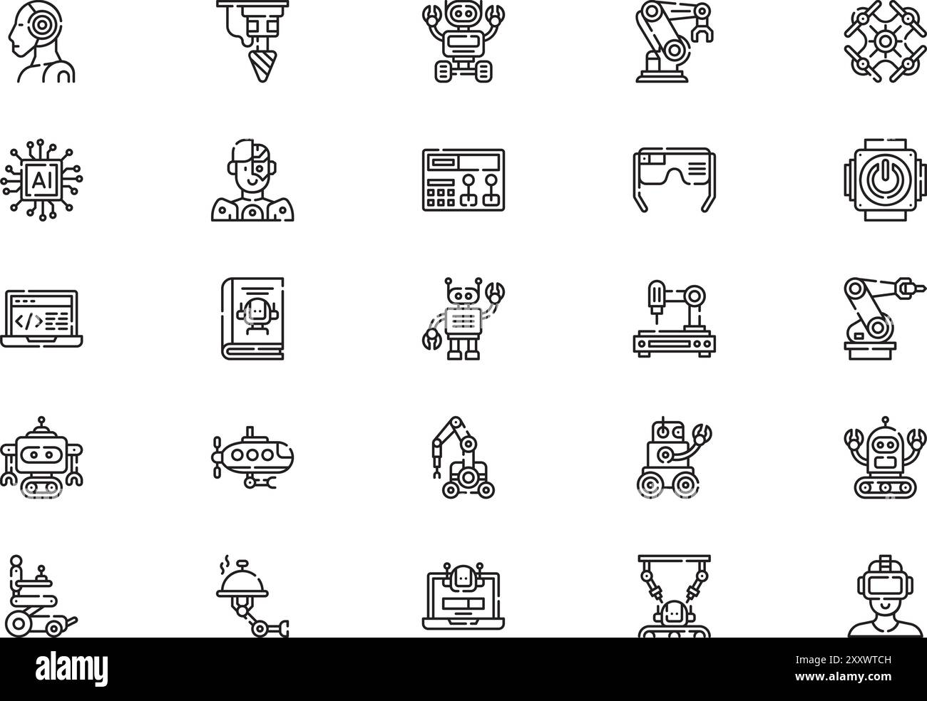 Robotic explorer Black and White Stock Photos & Images - Alamy