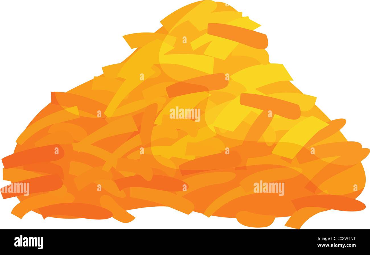 Pile grated cheddar cheese cheddar cheese block Stock Vector Images - Alamy