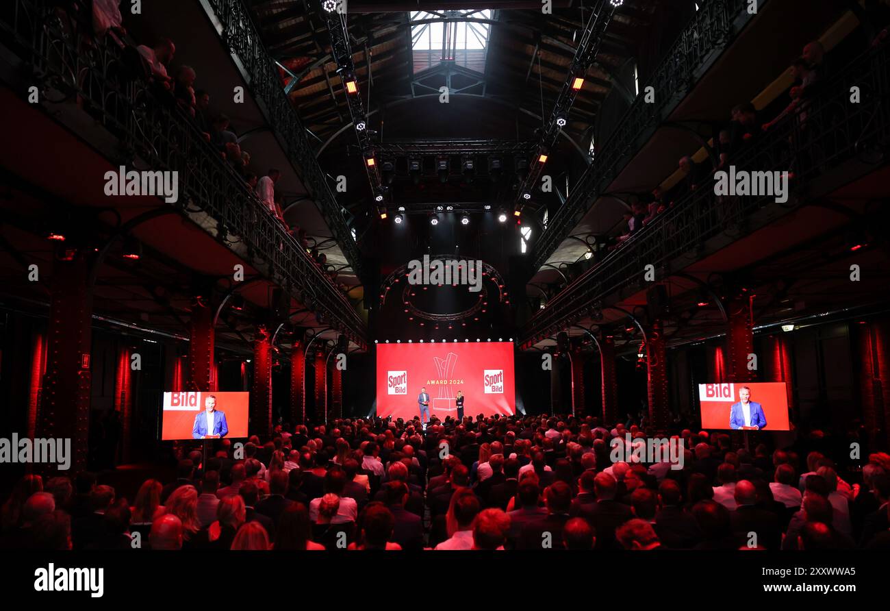 Hamburg, Germany. 26th Aug, 2024. TV presenter Andrea Kaiser and ...