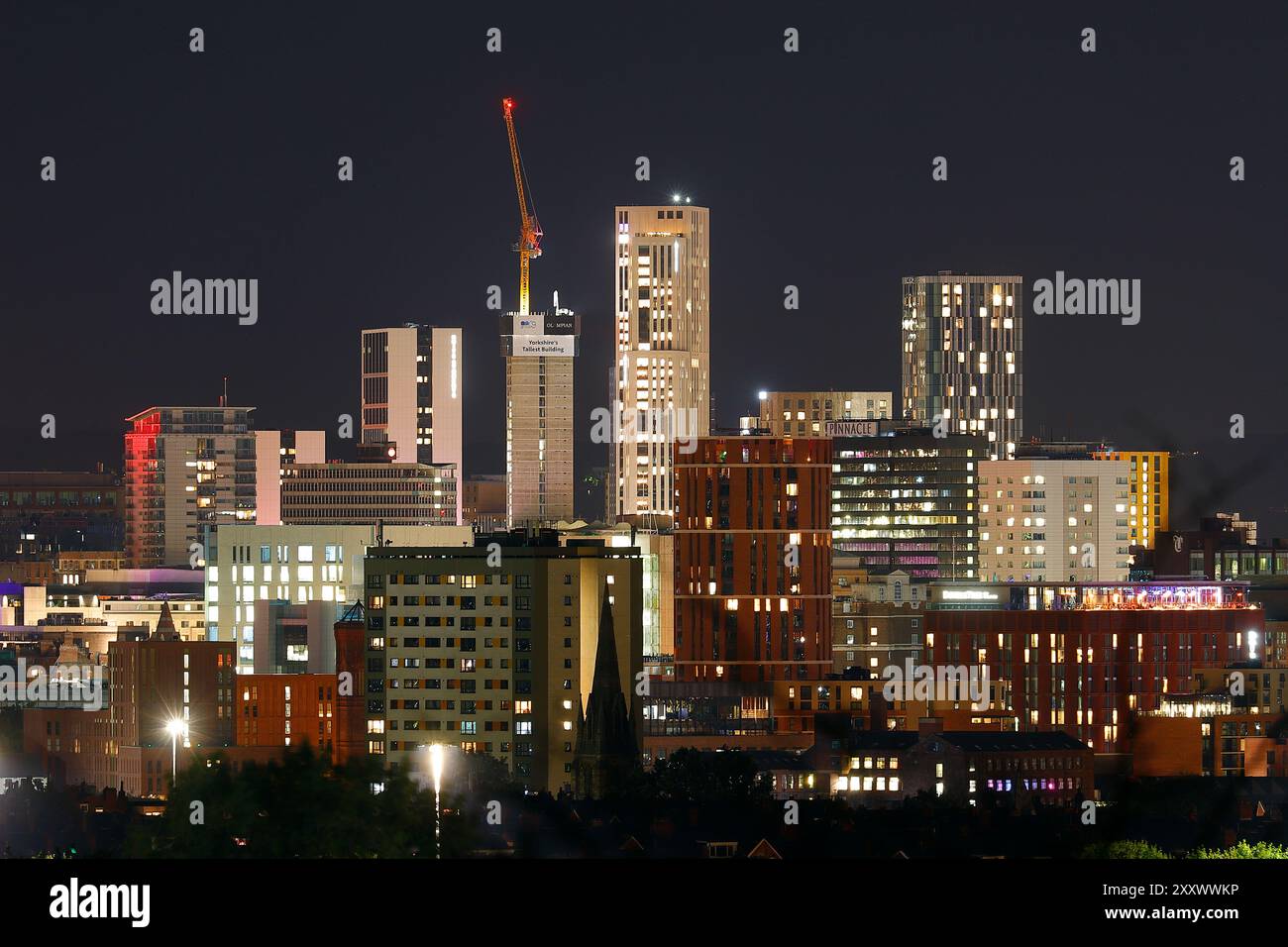 Leeds city august 2024 hi-res stock photography and images - Alamy