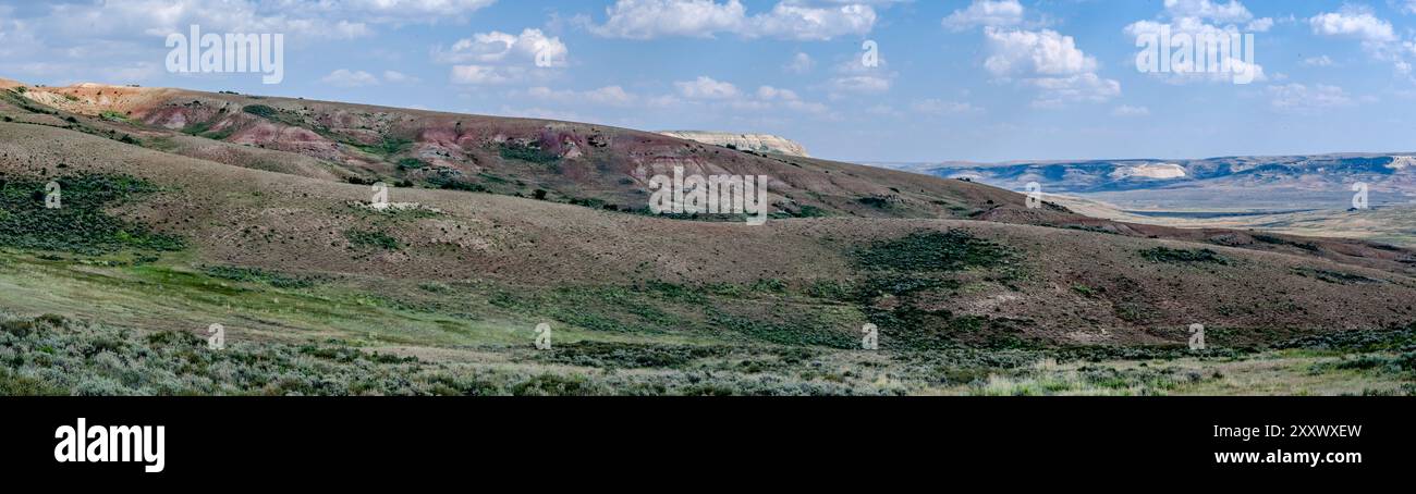 Fossil Butte National Monument, set within Wyoming's unique landscape ...