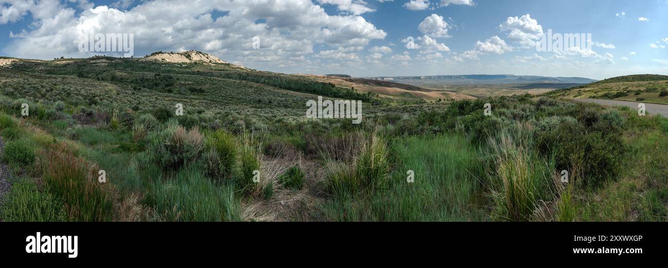 Fossil Butte National Monument, set within Wyoming's unique landscape ...