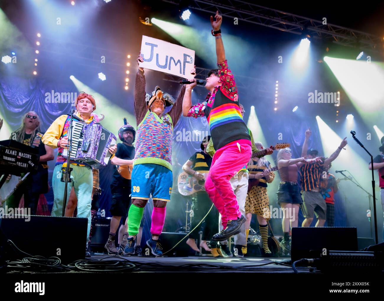 The Bar-Steward Sons of Val Doonican at Beautiful Days Festival 2024 ...