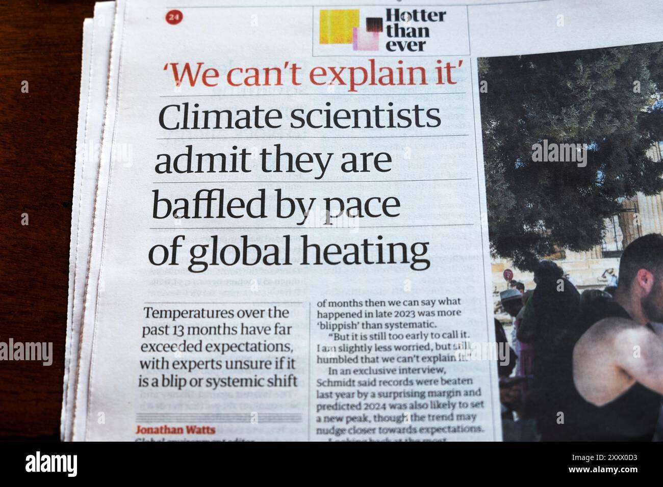 'Hotter than ever' 'Climate scientists admit they are baffled by pace ...