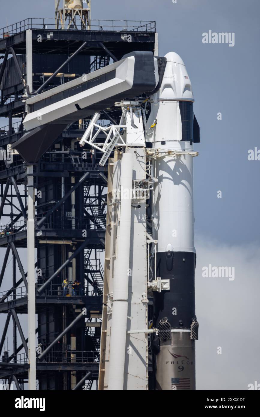 Kennedy Space Center, USA. 26th Aug, 2024. On historic launch pad LC ...