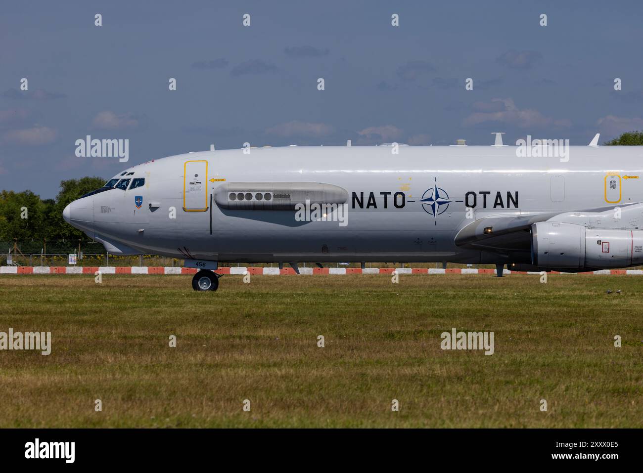 NATO Boeing E-3A Sentry landing on July 19th 2024 at RAF Fairford ...