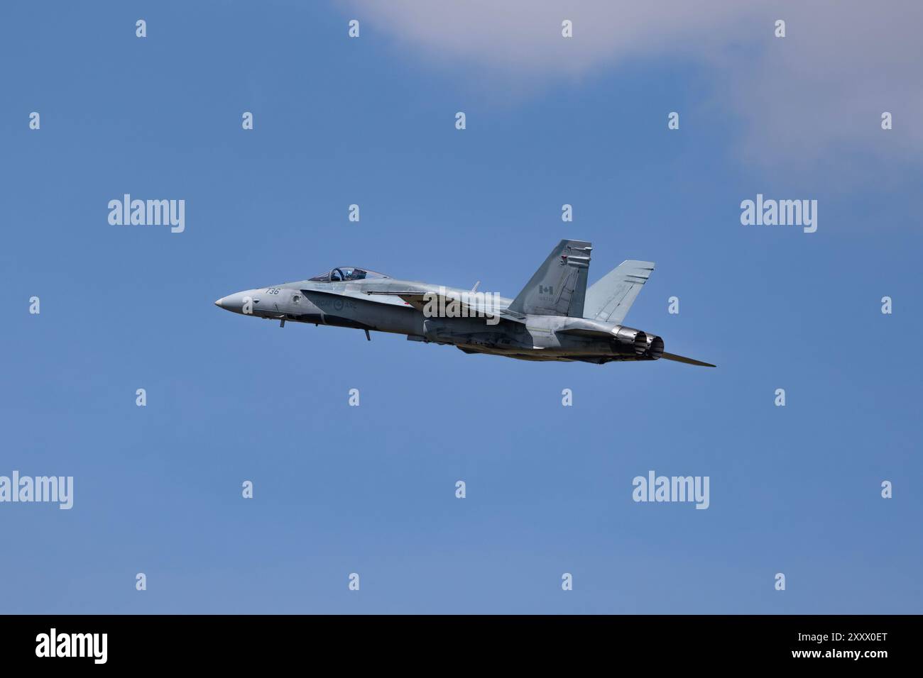 RCAF McDonnell Douglas CF-188 Hornet flying on July 19th 2024 at RAF ...