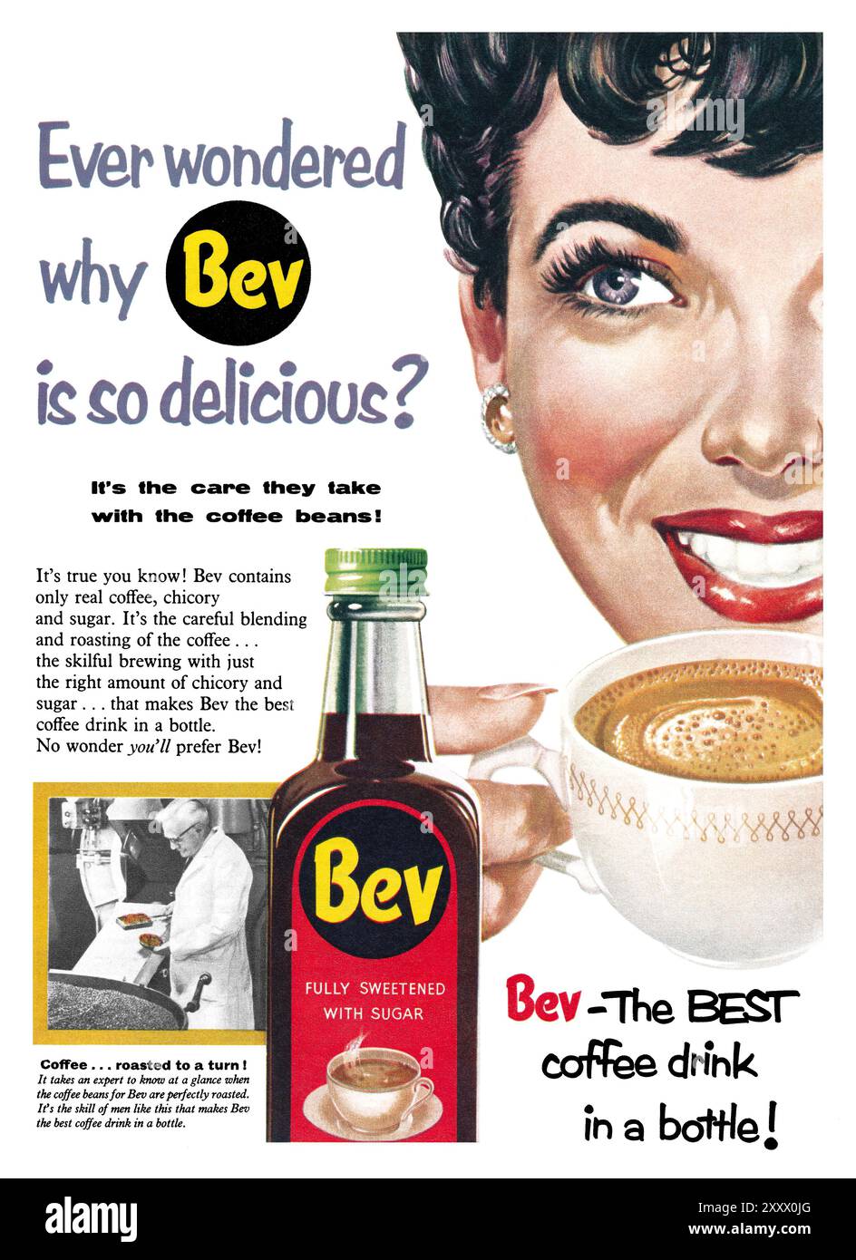 Coffee advert hi-res stock photography and images - Alamy