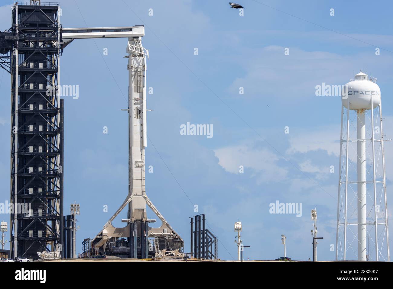 Kennedy Space Center, USA. 26th Aug, 2024. On historic launch pad LC ...