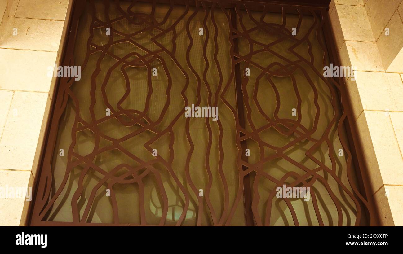 Modern city streets in the Doha city. High quality photo Stock Photo ...