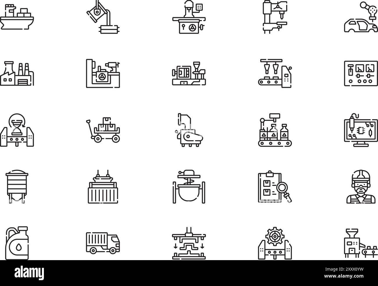 Granulator Stock Vector Images - Alamy