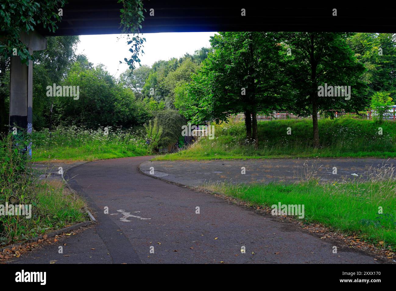 Gabalfa interchange - pedestrian subways and underpasses in the centre ...