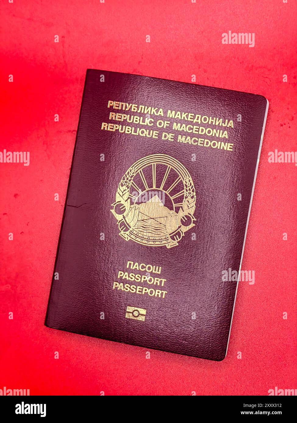 The Last Known Photo of the Republic of Macedonia Passport: A Symbol of ...
