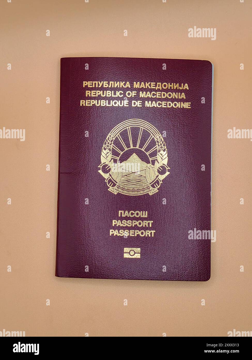 The Last Known Photo of the Republic of Macedonia Passport: A Symbol of ...