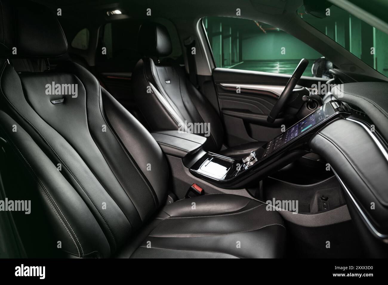 Vinnitsa, Ukraine - February 03, 2024: MG Marvel R luxury electric SUV ...