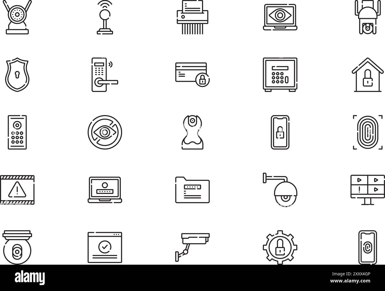 Surveillance defense Stock Vector Images - Alamy