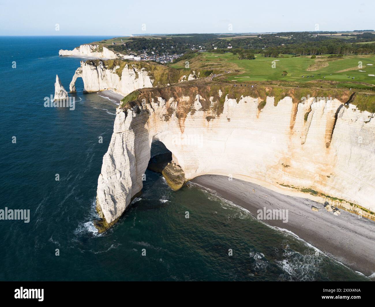 Etretat cliffs in Normandy, France Stock Photo - Alamy