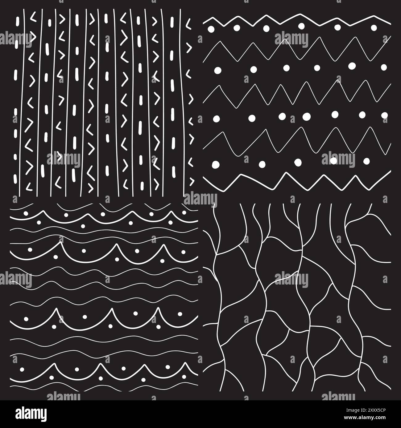 Hand drawn backgrounds vector set Stock Vector Image & Art - Alamy