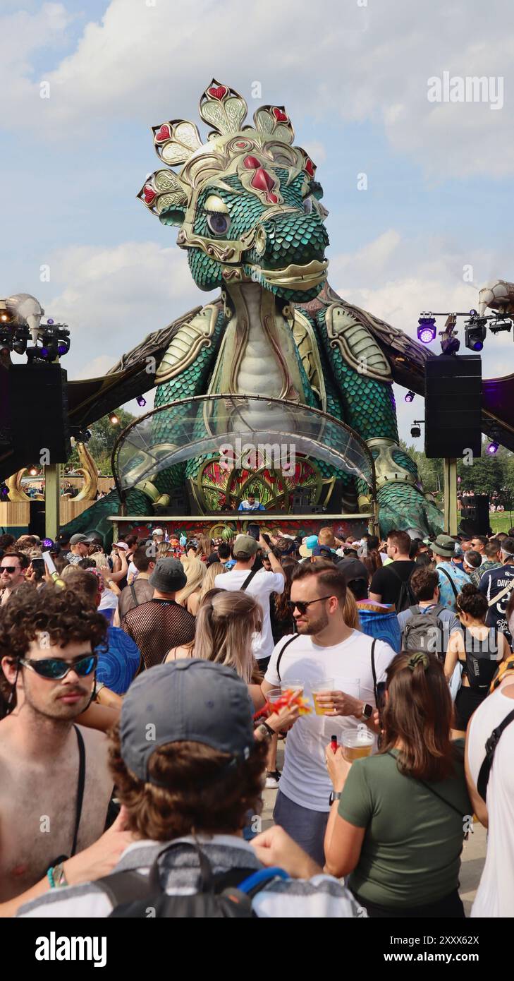 stage Tomorrowland 2024 Boom Belgium europe Stock Photo - Alamy