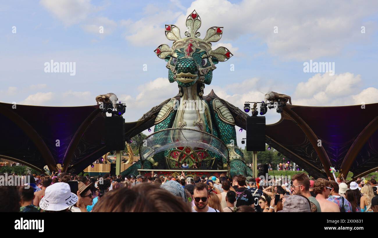stage Tomorrowland 2024 Boom Belgium europe Stock Photo - Alamy