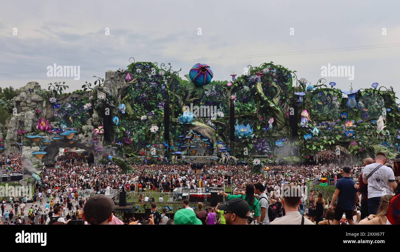 MainStage Tomorrowland 2024 Boom Belgium Europe Stock Photo - Alamy