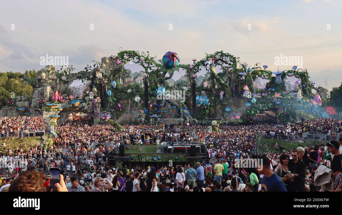 MainStage Tomorrowland 2024 Boom Belgium Europe Stock Photo - Alamy