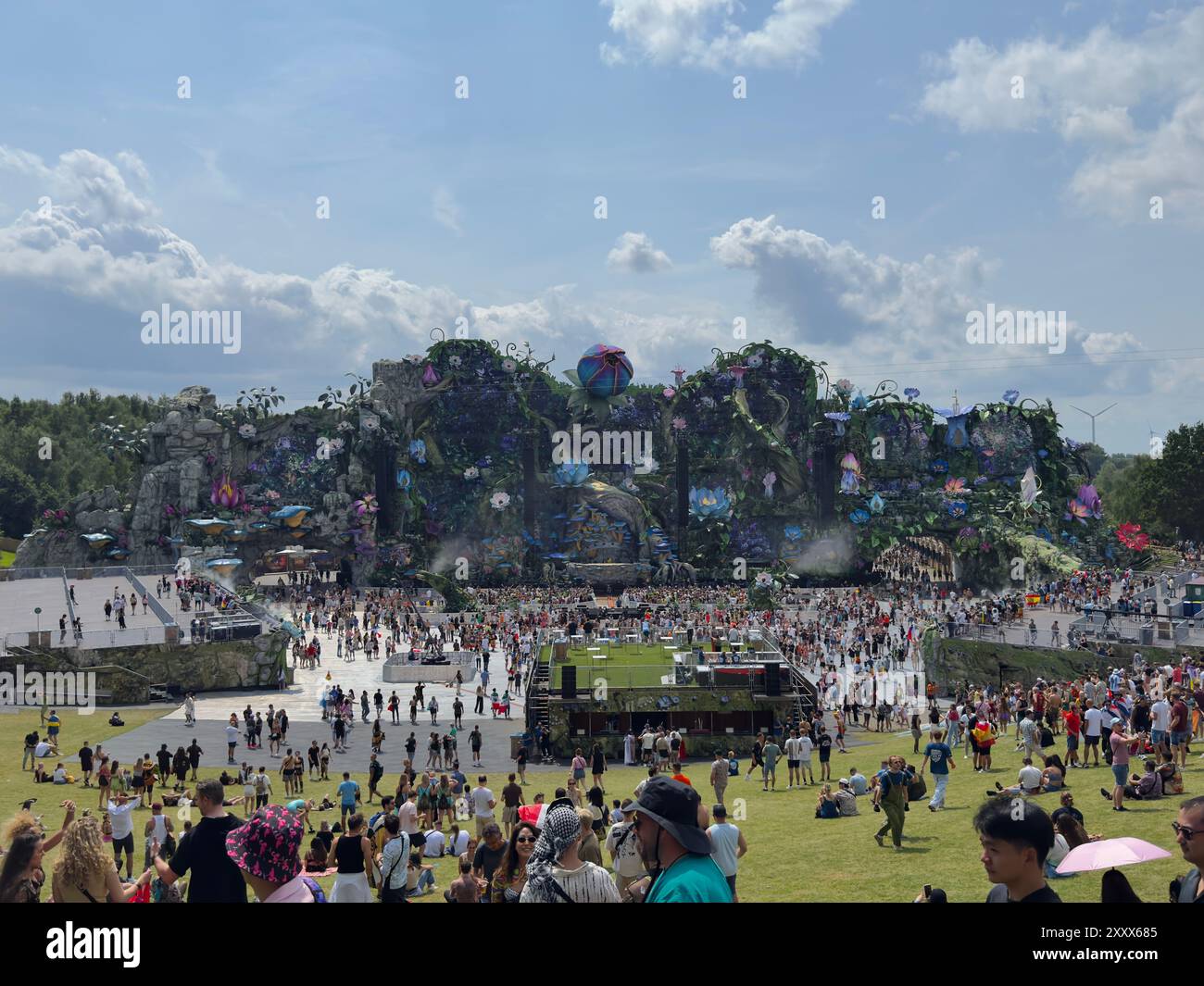 MainStage Tomorrowland 2024 Boom Belgium Europe Stock Photo - Alamy