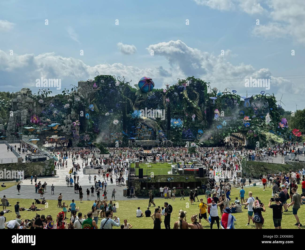 MainStage Tomorrowland 2024 Boom Belgium Europe Stock Photo - Alamy