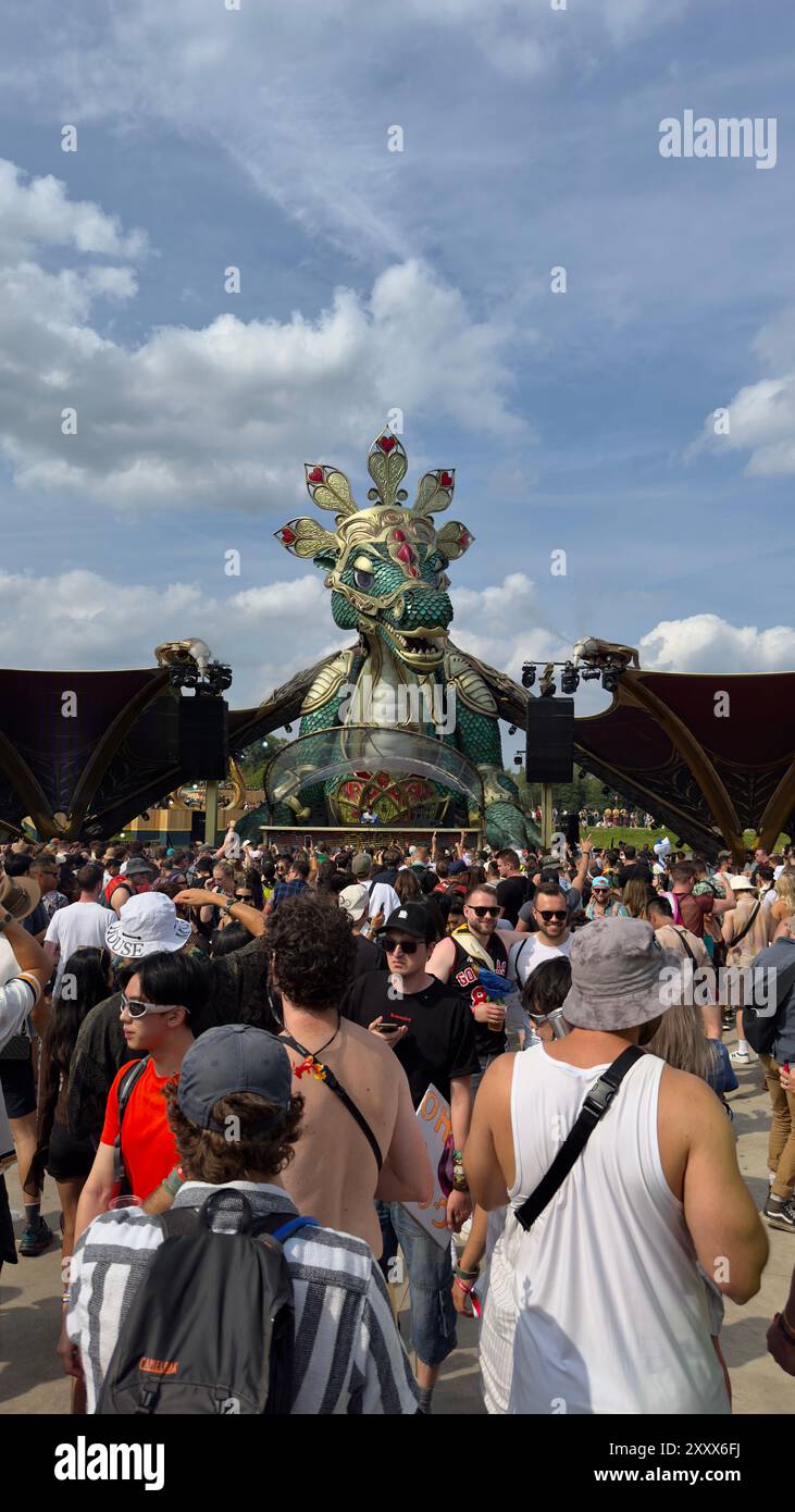 stage Tomorrowland 2024 Boom Belgium europe Stock Photo - Alamy