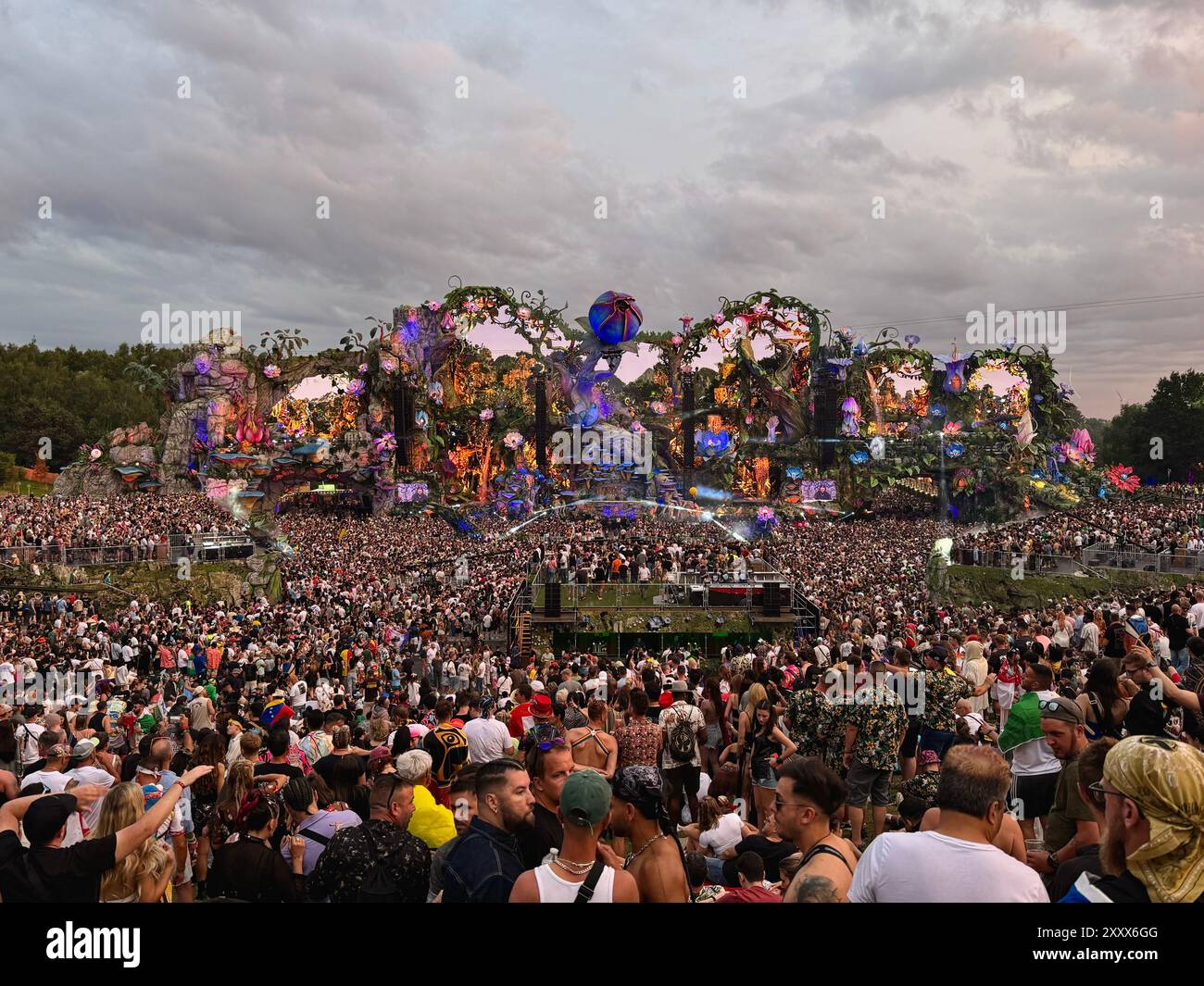 MainStage Tomorrowland 2024 Boom Belgium Europe Stock Photo - Alamy