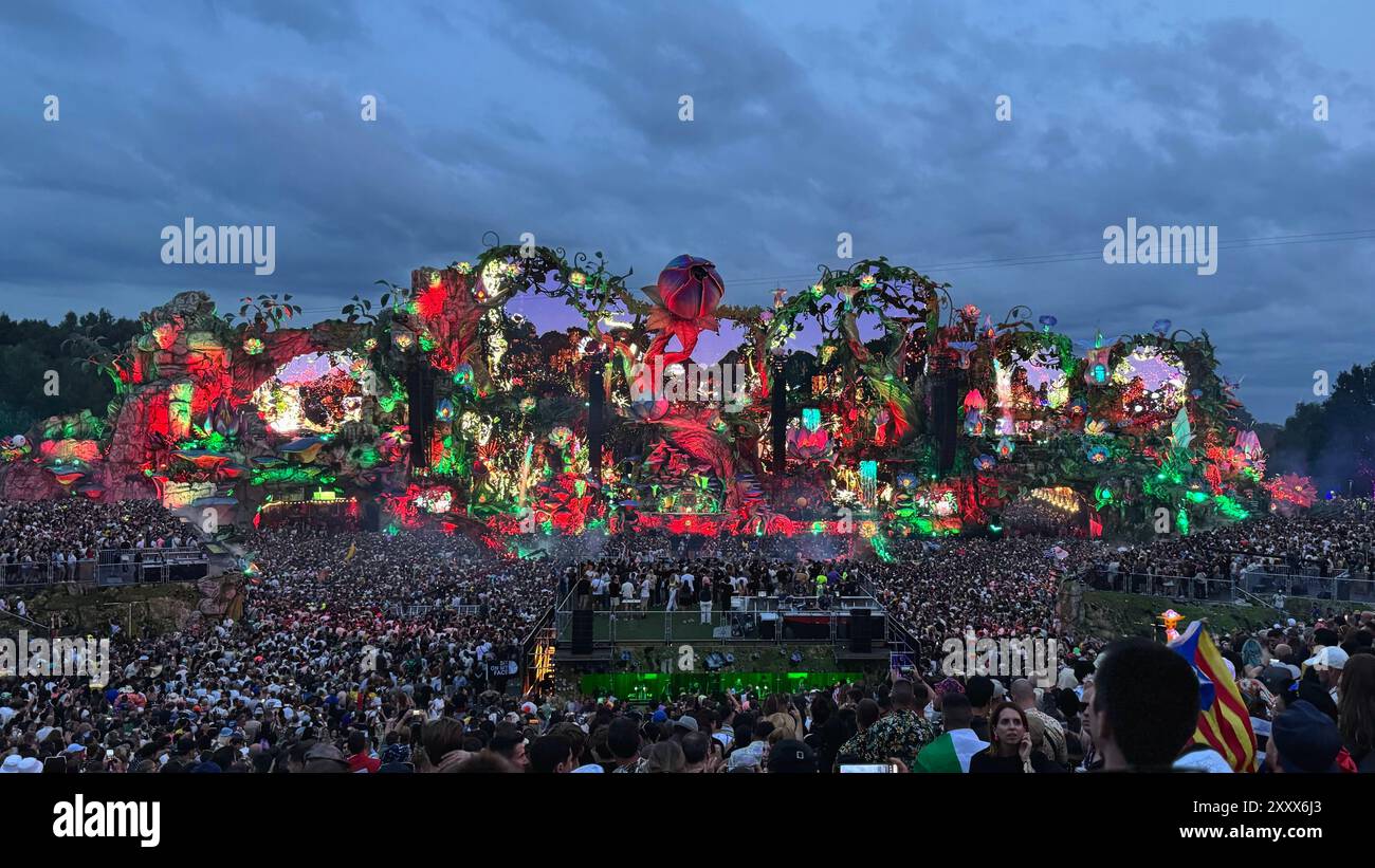 MainStage Tomorrowland 2024 Boom Belgium Europe Stock Photo - Alamy