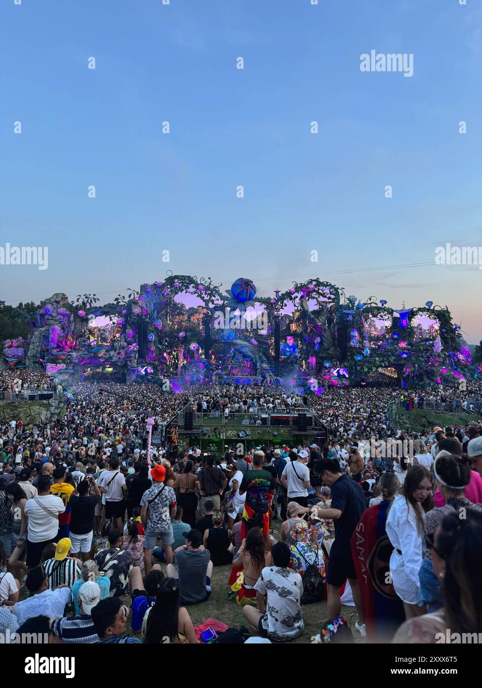 MainStage Tomorrowland 2024 Boom Belgium Europe Stock Photo - Alamy
