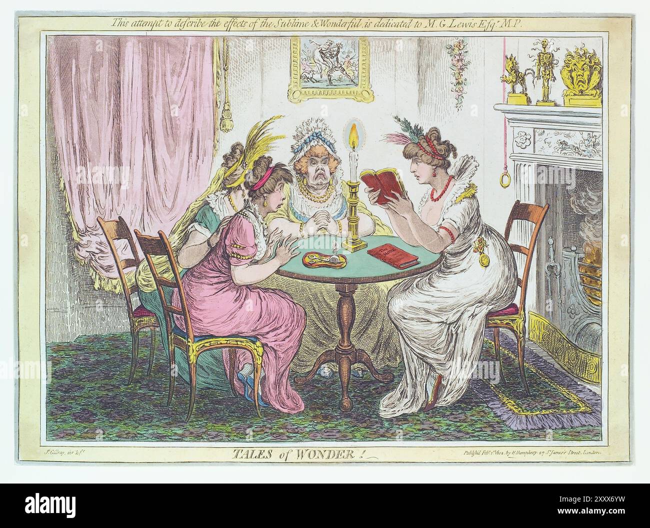 Georgian era cartoon hi-res stock photography and images - Alamy