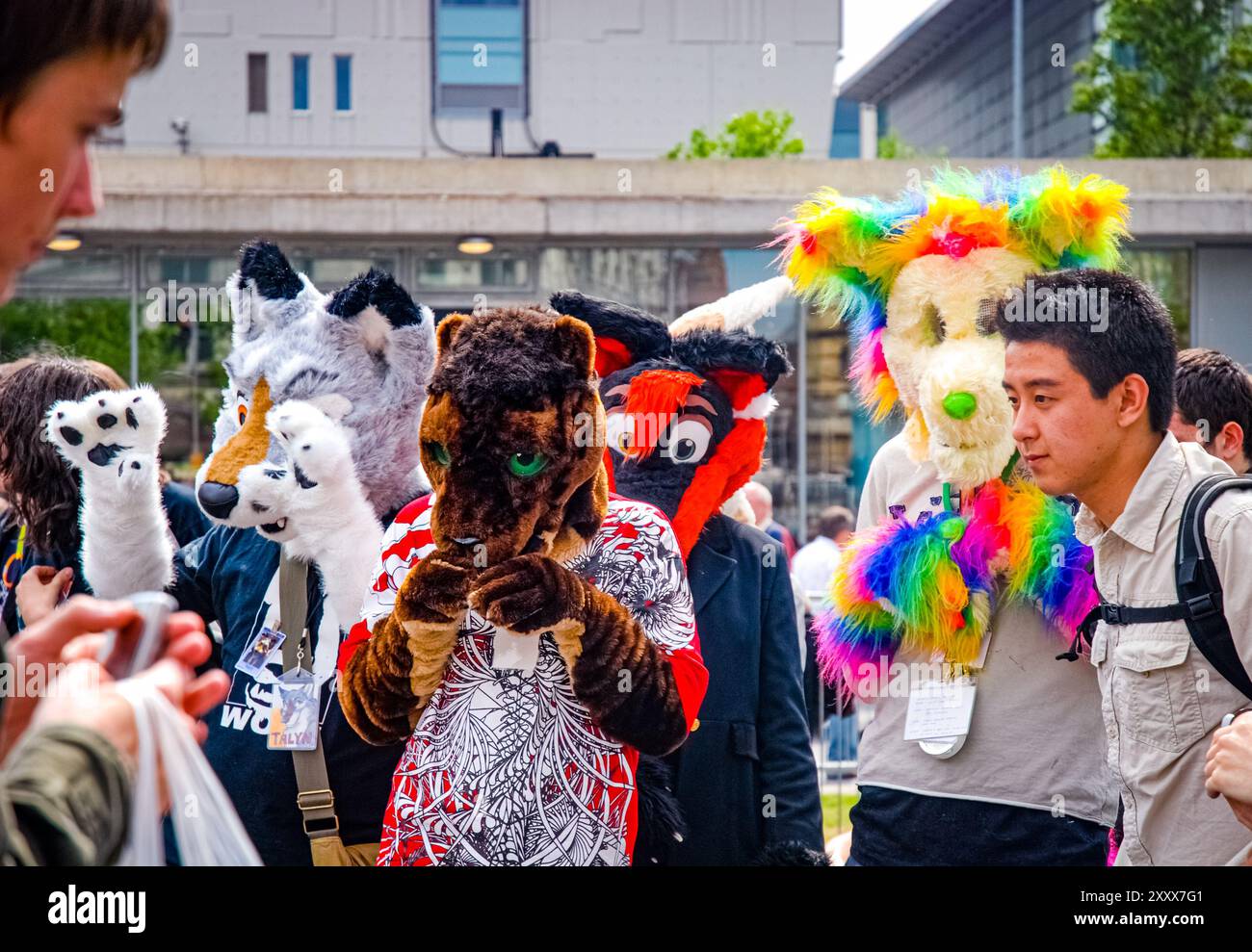 Some people dressed up for Cosplay Stock Photo - Alamy
