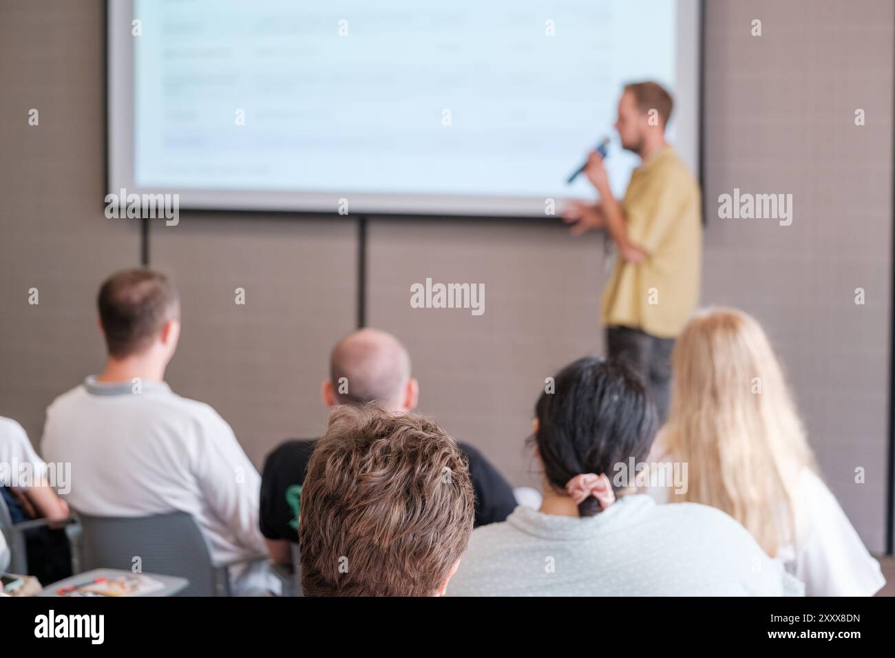 Informative public speech hi-res stock photography and images - Alamy