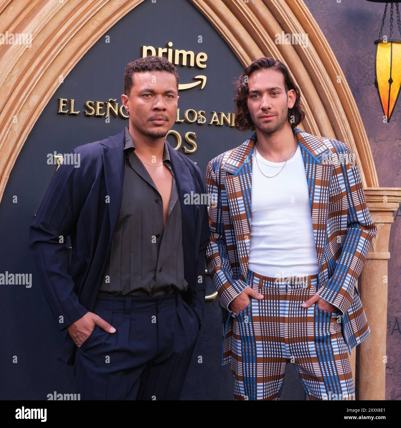 Ismael Cruz Cordova and Maxim Baldry attend "El Señor De Los Anillos ...